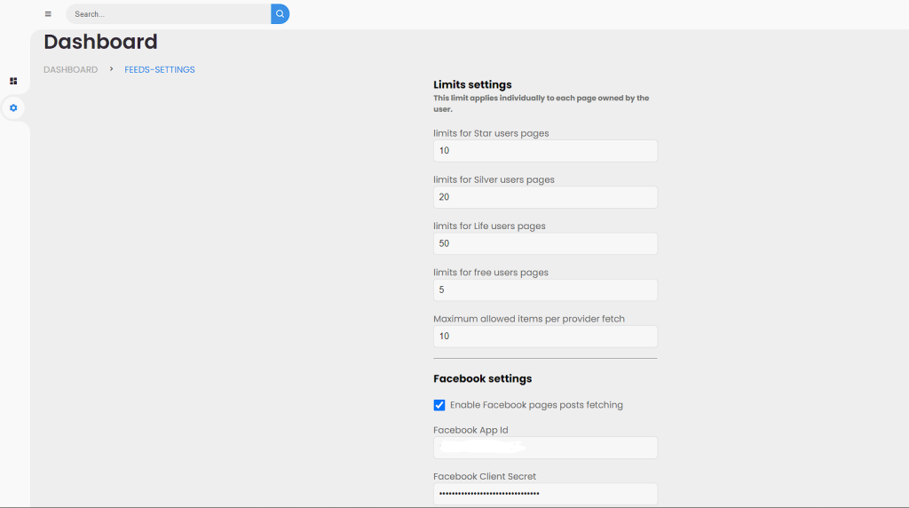 PageFeeds Pro! w/ SocialSync for Sngine